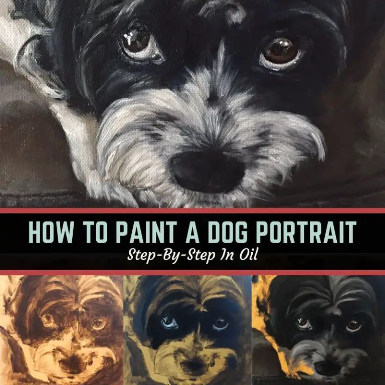 How To Paint A Dog Portrait - Shelley Hanna Fine Art