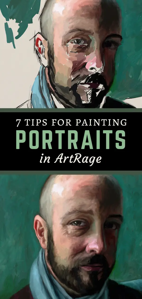 7 Portrait Painting Tips From The #30faces30days Challenge