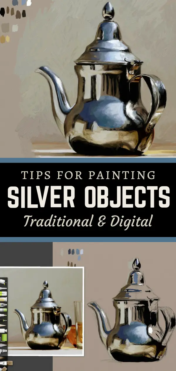 Step-By-Step Tips For Painting Silver Objects In ArtRage