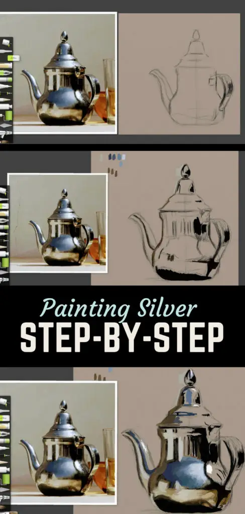Step-By-Step Tips For Painting Silver Objects In ArtRage