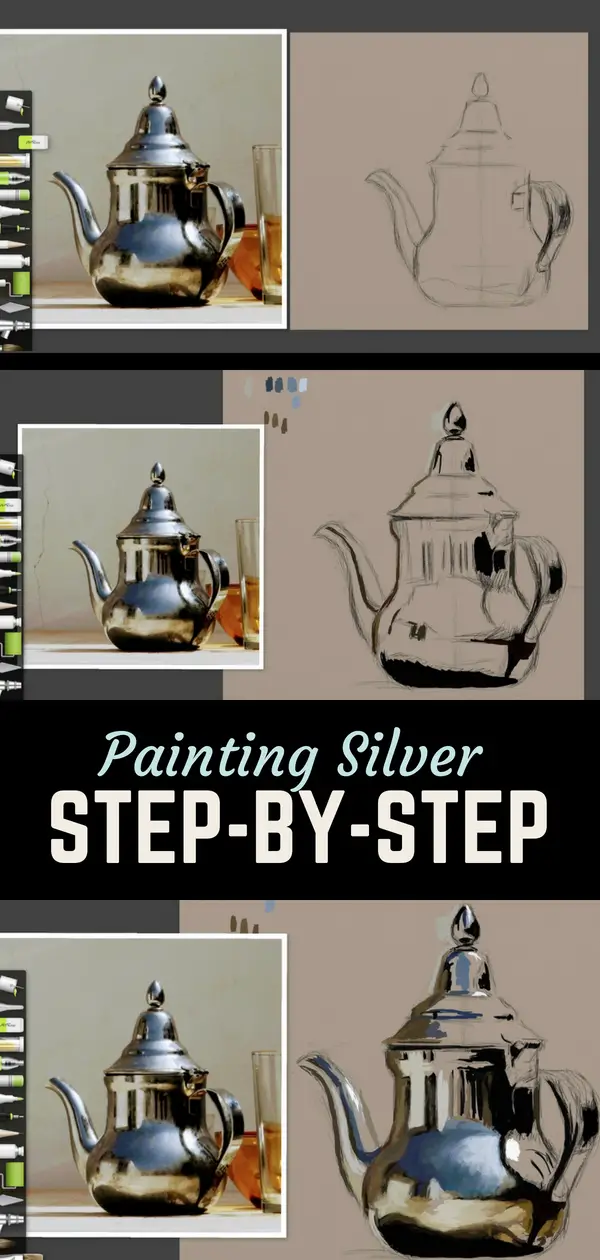 Step-By-Step Tips For Painting Silver Objects In ArtRage