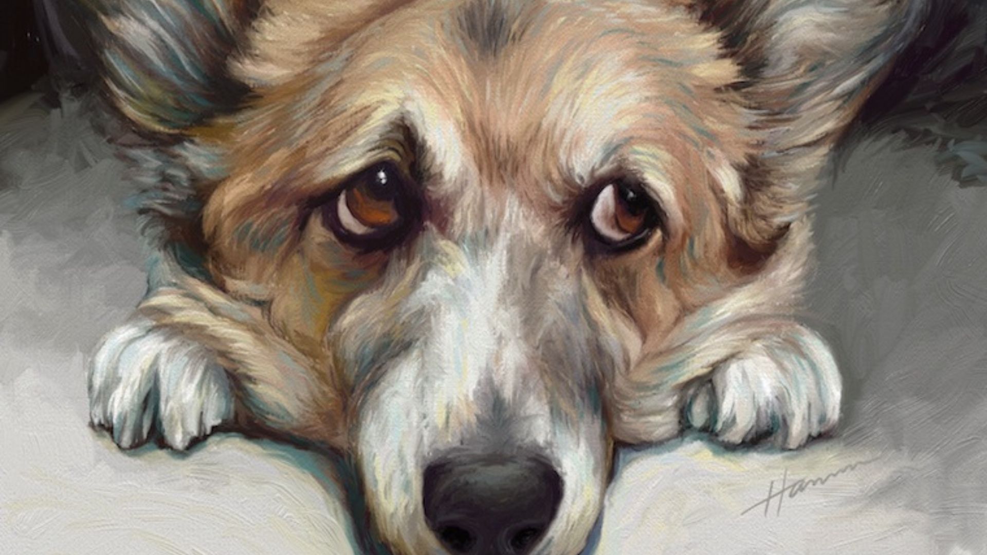 How To Paint A Corgi - 9 Helpful Dog Portrait Tips